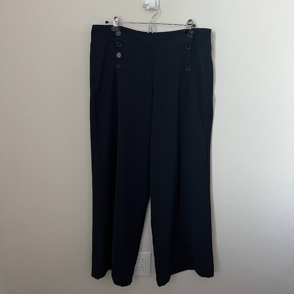 Max Studio | Pants & Jumpsuits | Max Studio Navy Sailor Wide Leg Pant 4 ...